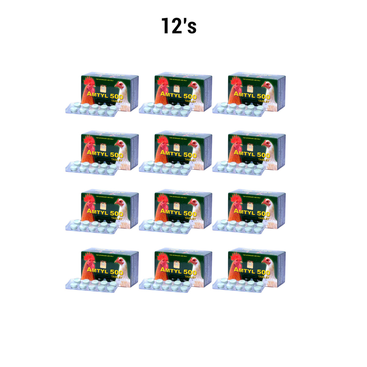 Amtyl 500 (100 Tablet) 12's – gamefowlsupplement.com