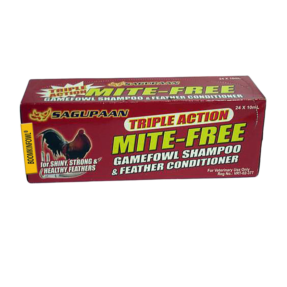 Mite Free Shampoo 10ml (24 Sachet) – gamefowlsupplement.com