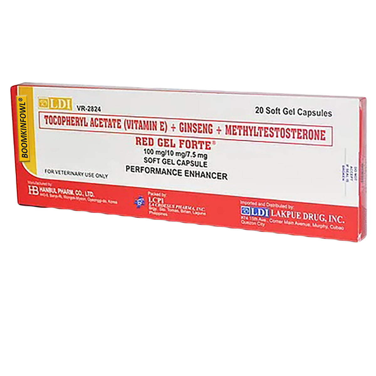 Red Gel Forte Plus (20 Capsule) – gamefowlsupplement.com