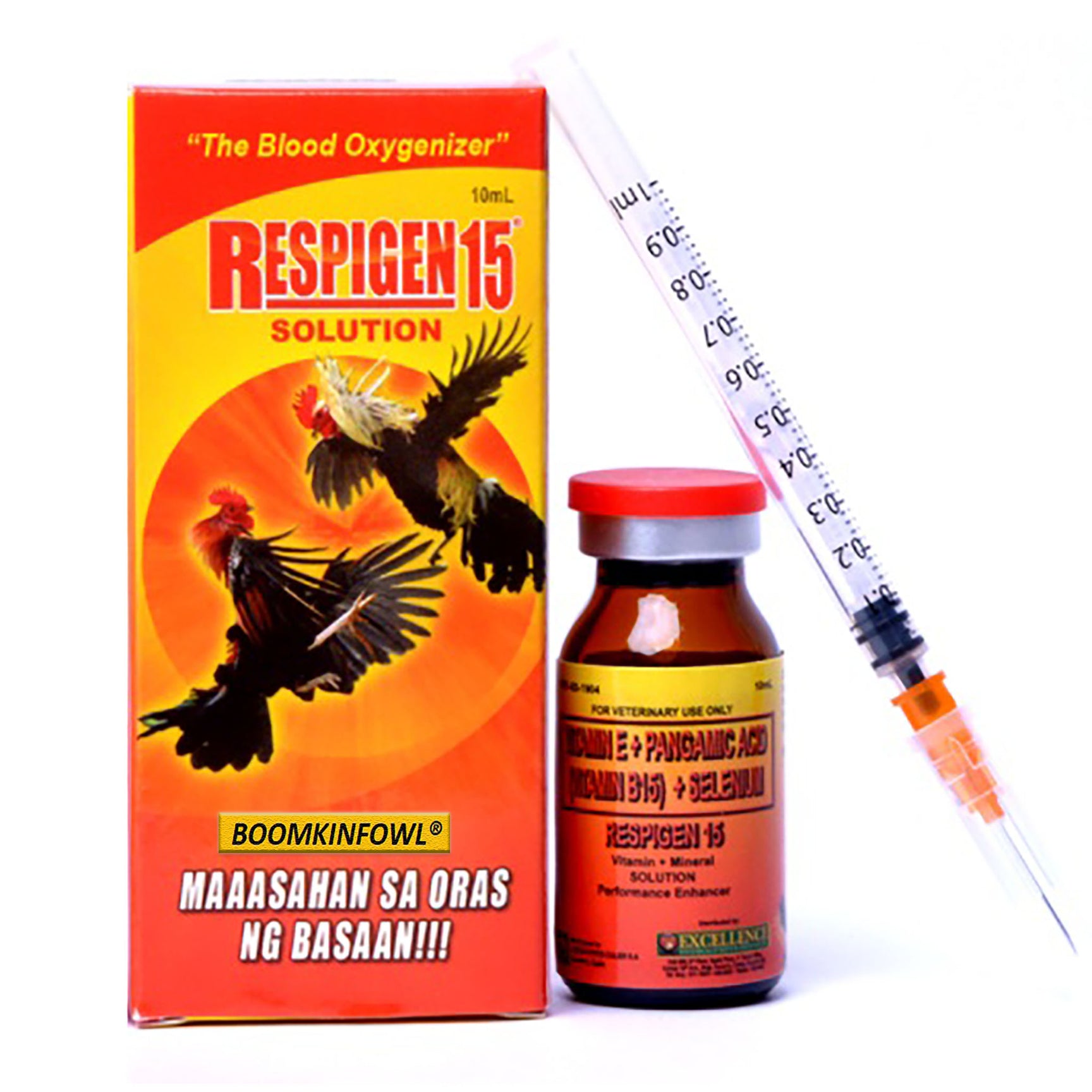 Respigen15 10ml (Injectable) – gamefowlsupplement.com